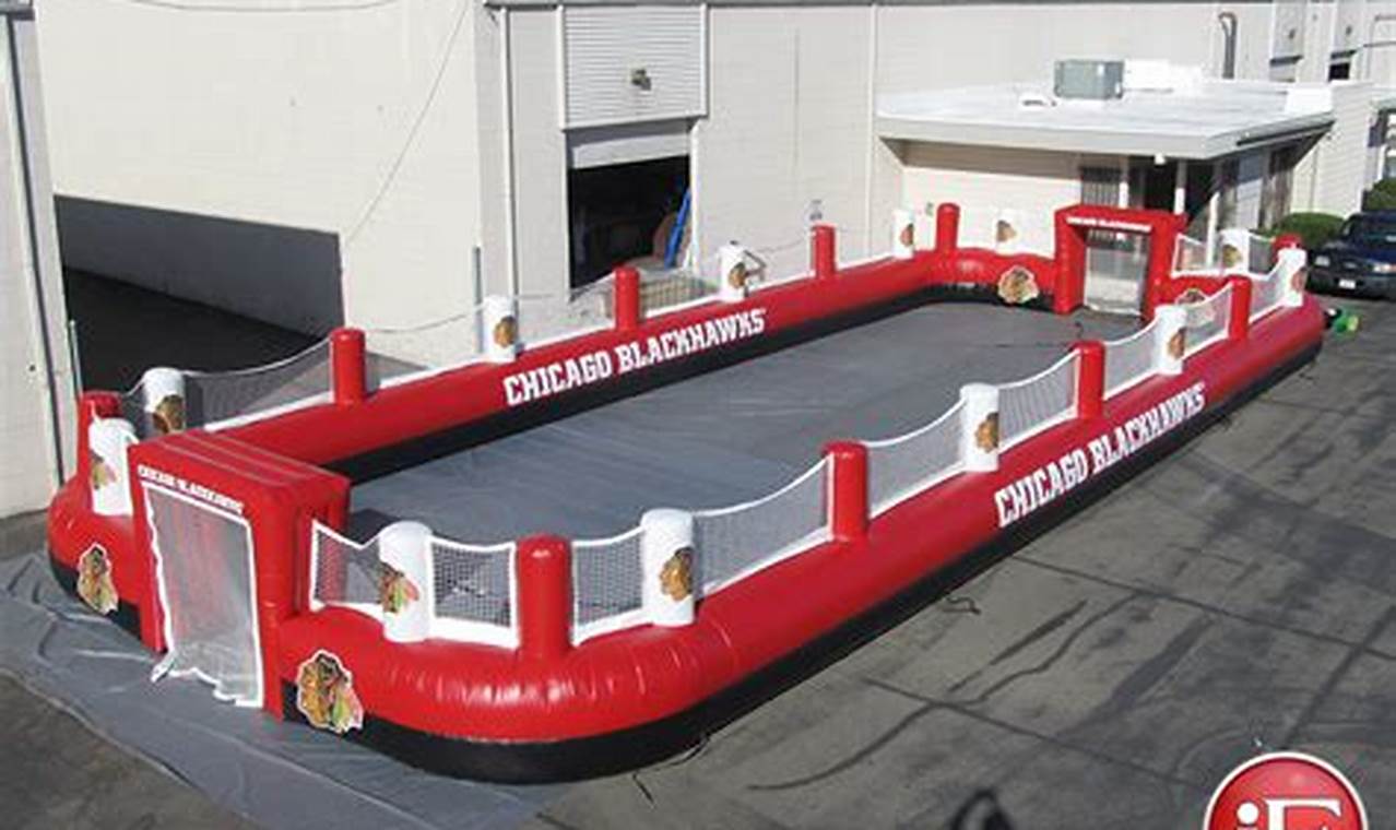 Portable Fun: Inflatable Ice Hockey Rink Guide